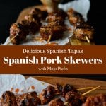 Spanish Pork Skewers with Mojo Picón | Linger