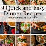 Nine Deliciously Quick and Easy Dinner Recipes | Linger